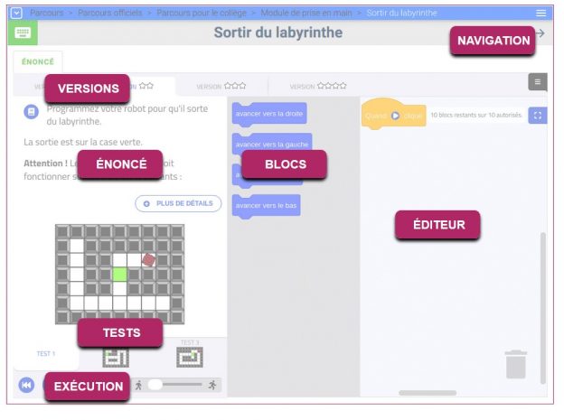 Découvrir les Parcours Algoréa | TECHNOLOGIE Colette