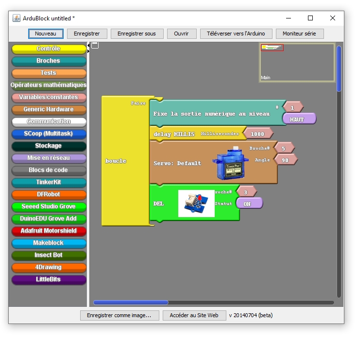 2- Installer Ardublock pour Programmer Arduino en Blocks